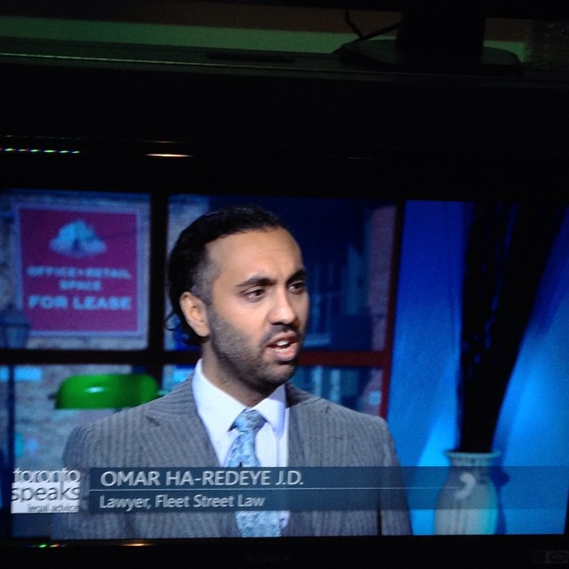 Toronto Speaks – Access to Justice – Omar Ha-Redeye